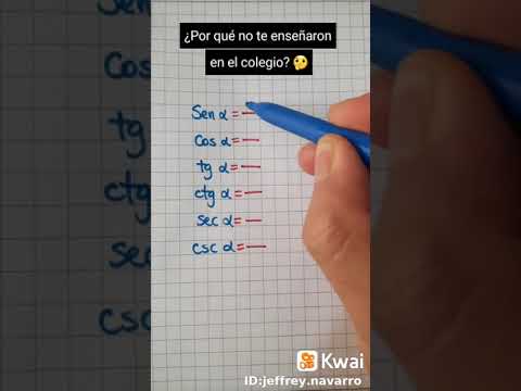 RAZONES TRIGONOMÉTRICAS | ¿CÓMO LO APRENDISTE TÚ? 🤔