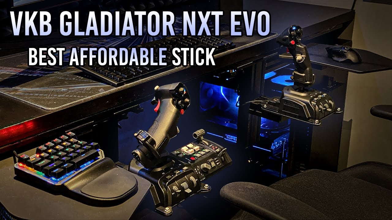 The BEST Affordable HOTAS Dual Joystick | VKB Gladiator NXT EVO