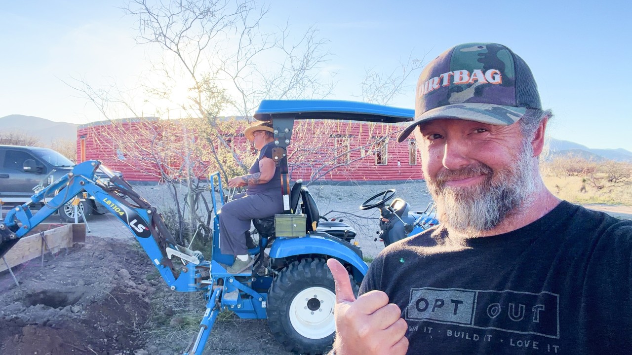 We're Running Utilities Into the Lavacrete Lodge (It's More Complicated Than It Sounds)