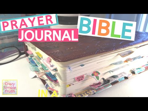 Prayer Journal Entry (in a Bible)