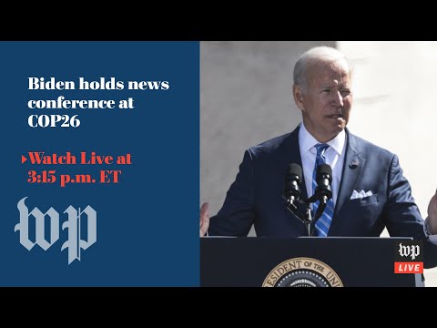 Second day of COP26 in Scotland, including Biden's news conference - 11/2 (FULL LIVE STREAM)