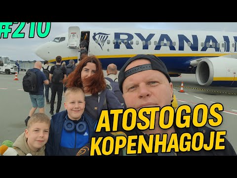Atostogos prasideda Danijoje/Kopenhaga /kauno oro uostas/skrydis lėktuvu virš Baltijos jūros #1dalis