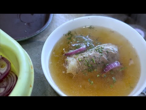 Asian cuisines prepare lamb sausage with eggs | 4K 60(fps) Video