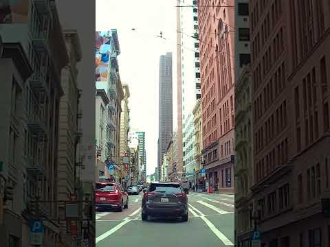 Downtown San Francisco, CA, #driving #usa