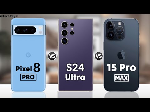 Google Pixel 8 Pro vs Samsung Galaxy S24 Ultra vs iPhone 15 Pro Max || Price | Full Comparison