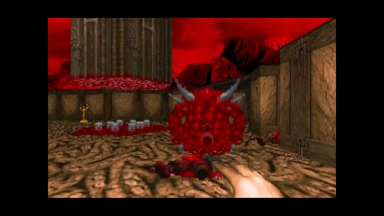 Doom v1.1 barrel bug: Cacodemon, example 2