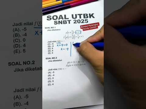 Soal SNBT 2025, Soal dan Pembahasan SNBT 2024, Trik Cepat SNBT/UTBK #bimbelsnbt2025palangkaraya pky