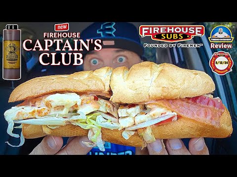 Firehouse Subs® Captain's Club Review! 🚒♧| Featuring Captain Sorensen's Hot Sauce | theendorsement
