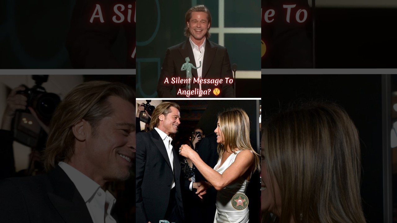 Was the 2020 Reunion a Master Plan to Irritate Angelina? 💔 #bradpitt #beforeandafter #shorts