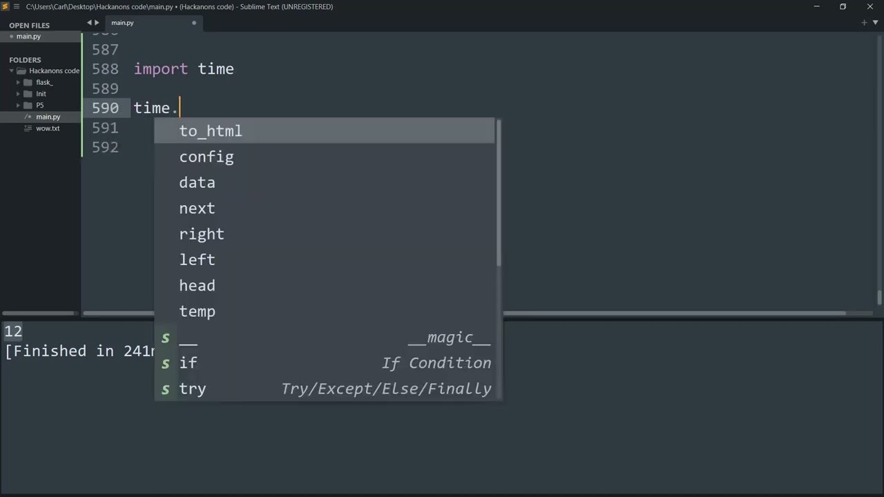 Time delay explained in Python