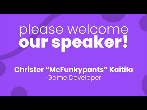 Global Game Jam 2024 Keynote: Christer "McFunkypants" Kaitila - Game Developer