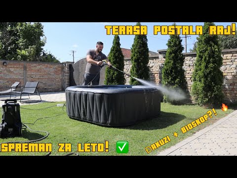 Postavio Sam Đakuzi i Bioskop u Dvorištu – Letnja Magija Počinje!