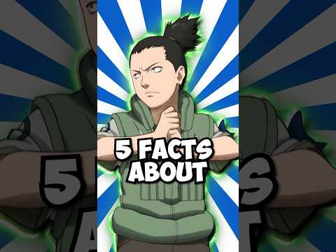 5 Amazing Facts About Shikamaru Nara From Nara Clan in Naruto #shorts