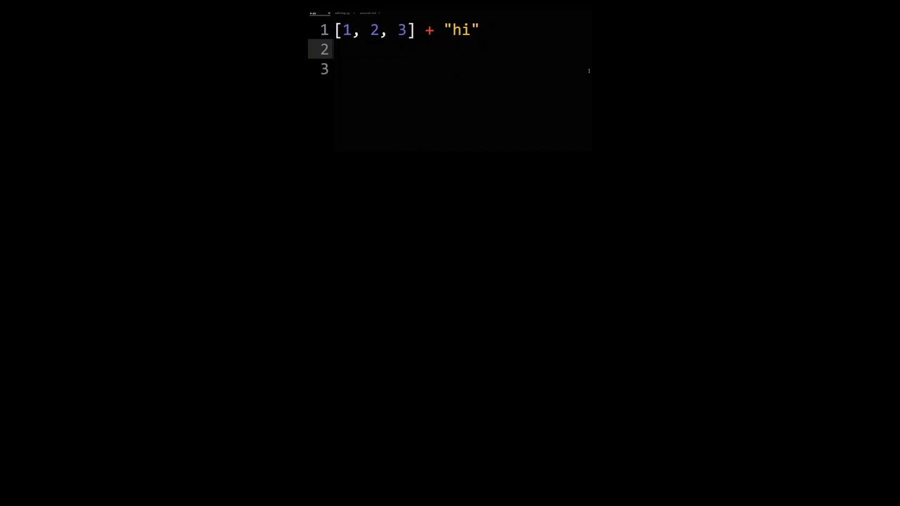 TypeError: can only concatenate list (not 