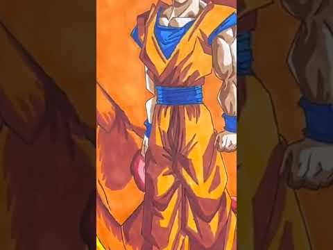 Drawing God Goku Great Ape