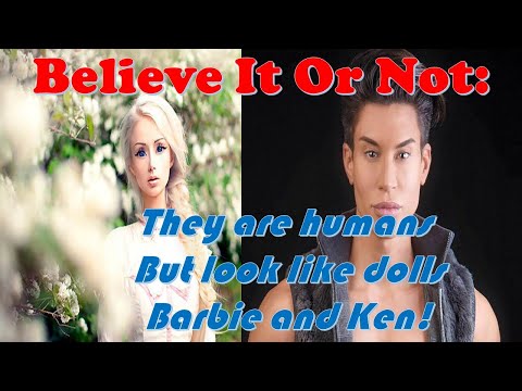 Believe It Or Not: Barbie and Ken Dolls Look-alike Persons