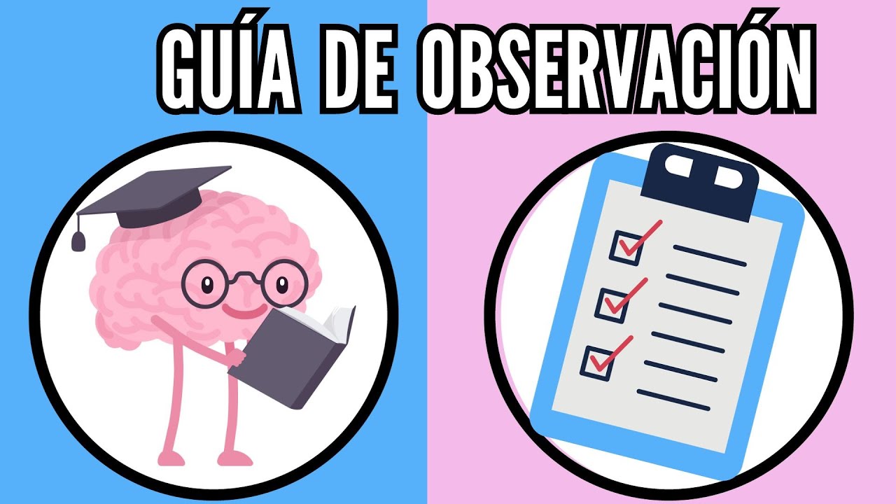 👨‍💻 GUÍA DE OBSERVACIÓN en 4 minutos, instrumento de evaluación, cómo hacerla ejemplo fácil, video 3