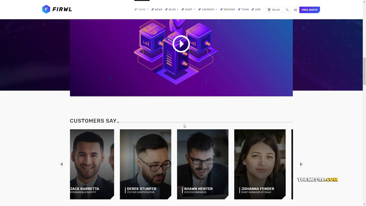 Firwl - Cyber Security WordPress Theme      Ivor Lenox