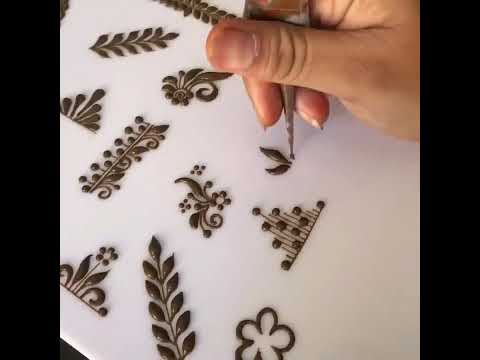 Hello from HennaStrokes! Henna Tutorials for beginners Detailed and unique designs everyday