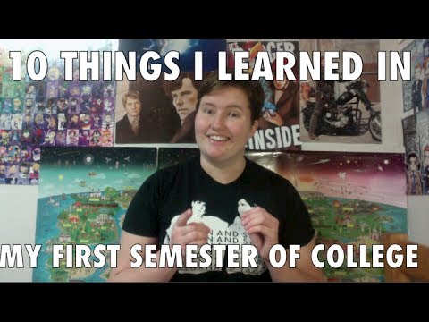 10 Things I Learned In My First Semester of College