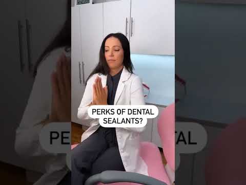 benefits of dental SEALANTS #shorts