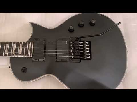 ESP Ltd EC-1000FR Deluxe in Satin Black