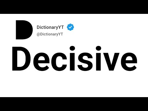 Decisive Meaning In Marathi
