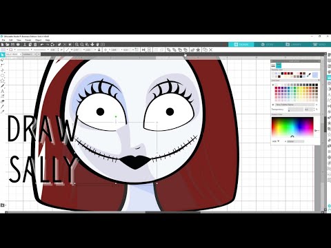 Draw || Sally’s Face || Nightmare Before Christmas || MrsNaisa4002