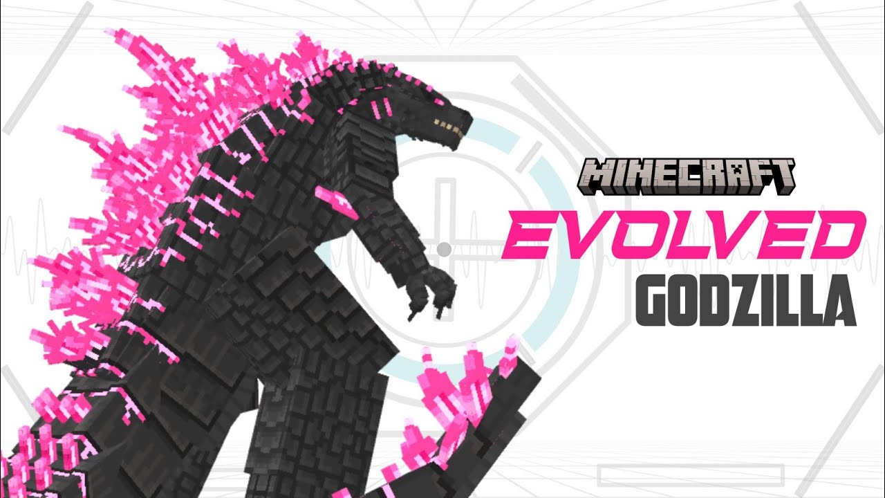EVOLVED GODZILLA | Minecraft Godzilla Mod/Addon 1.21+