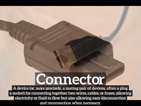 How to Say Connector in English? | How Does Connector Look? | What is Connector?
