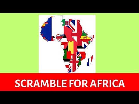 THE SCRAMBLE FOR AFRICA BY EUROPEAN POWERS