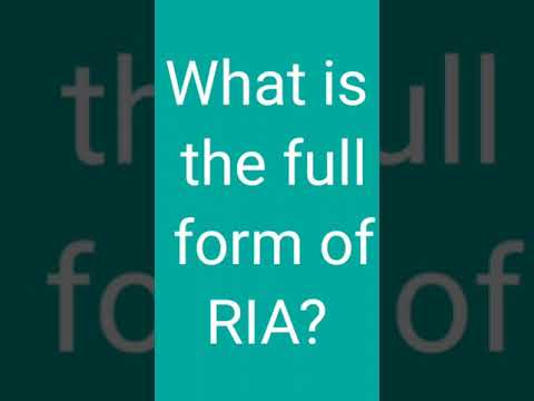 Full form of RIA? #shorts #neet #educational