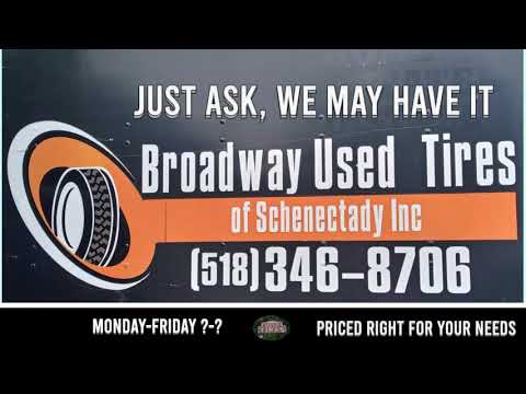 Broadway Used Tires Schenectady NY TV AD WYBN