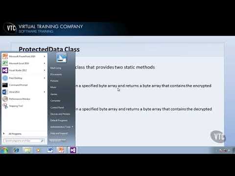 Learn Programming in C Exam 70 483 92 ProtectedData Class - Mind Luster