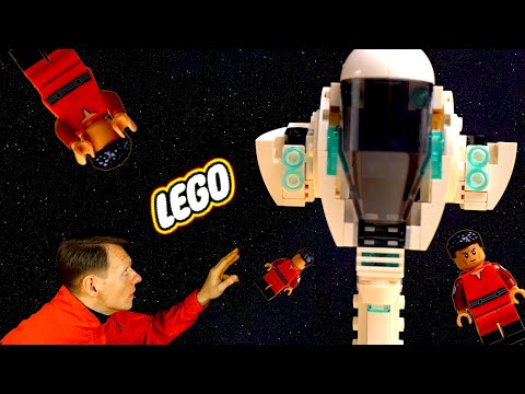 LEGO Star Wars Kamino Training Facility | 40765 | Review & Slow-mo Smash! Will a Kaminoan Fit?