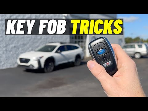 Everything You Need To Know about the Subaru Key Fob/Keyless Entry