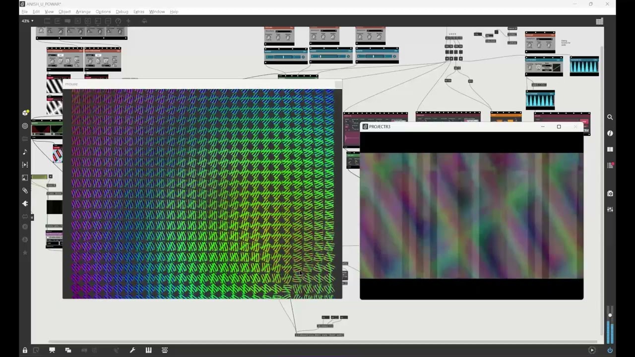 Stunning Real-Time Audio-Visual Experience in Max/MSP | Interactive Patch Showcase