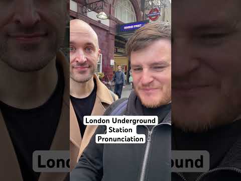 London Station Name Pronunciation With @papateachme #britishaccent #englishlearning