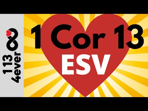 1 Corinthians 13 - English Standard Version (ESV)