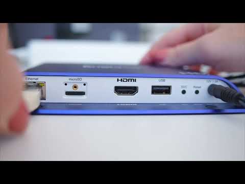How to set up a Brightsign media player