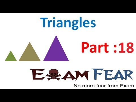 AAA - Angle Angle Angle Similarity - Triangles Video Lecture - Class 10