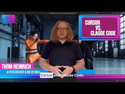 Claude Code vs Cursor - Vibe Coding, IDE or Agent