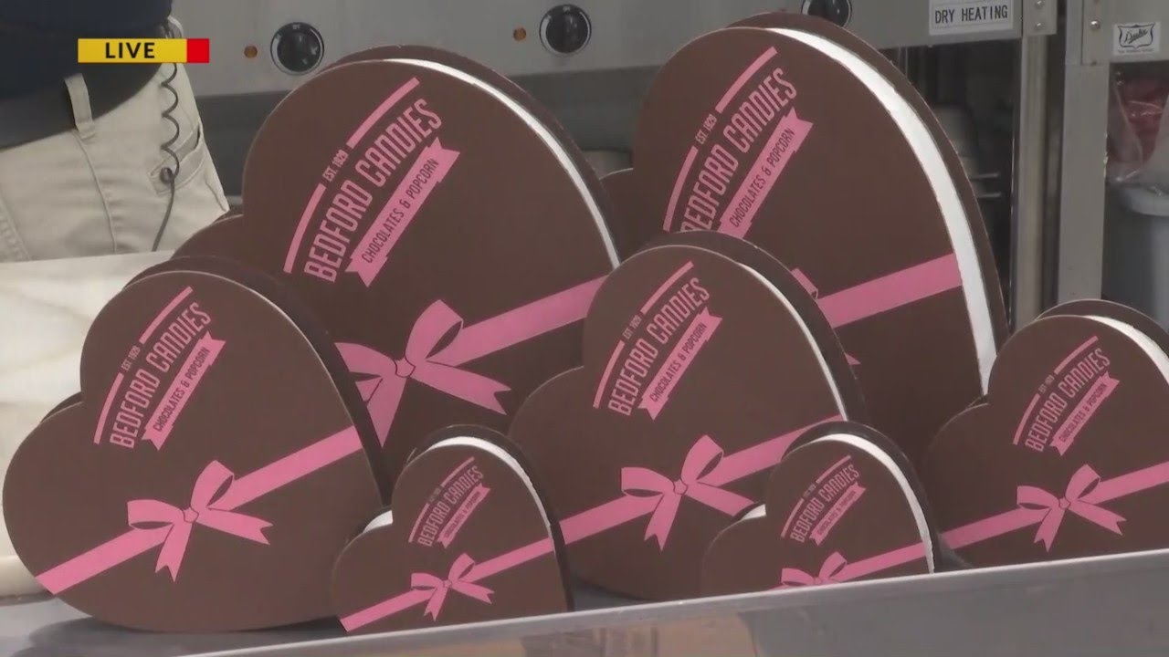 Bedford Candies: Heart Shaped Box