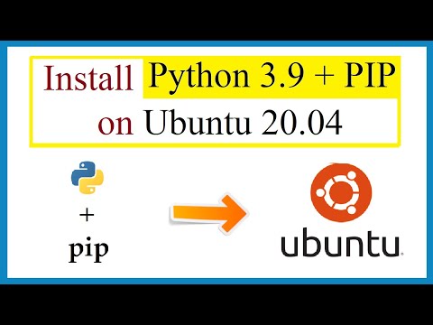 How to install Python 3.9 and PIP on Ubuntu 20.04