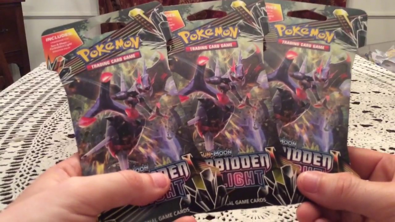Opening 3 Naganadel Artwork Forbidden Light Blisters