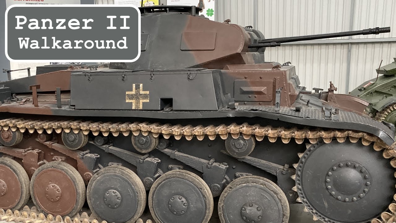 WW2 Panzer II Walkaround