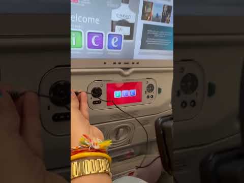 Emirates Airlines headphones! #emirates #dubai #bangkok