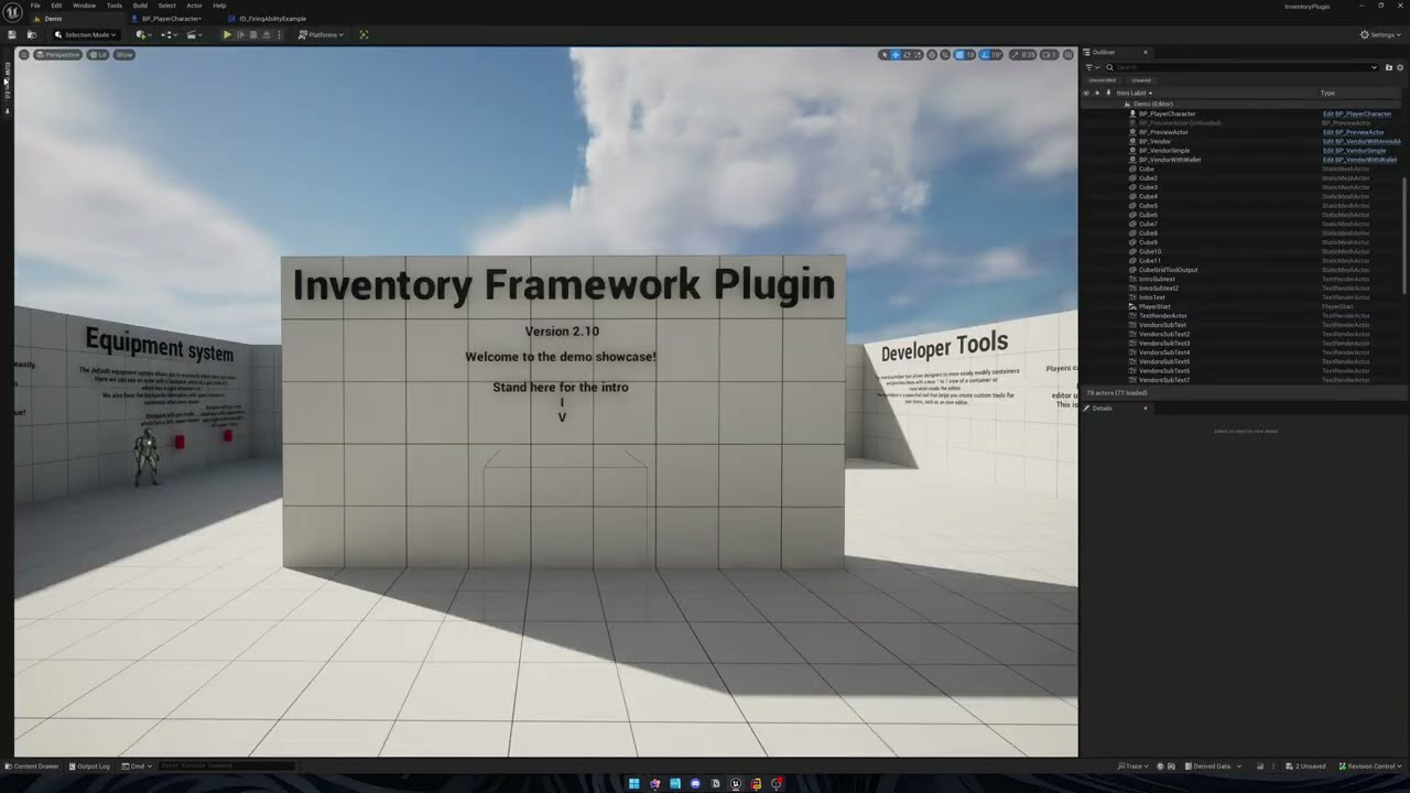 Inventory Framework Plugin - Ability System Integration