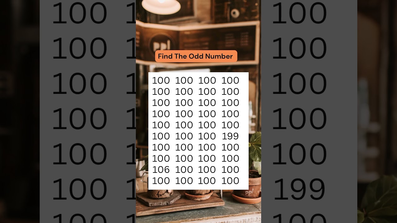 Math Quiz Number odd #quiz #odd #numberpuzzle #puzzle