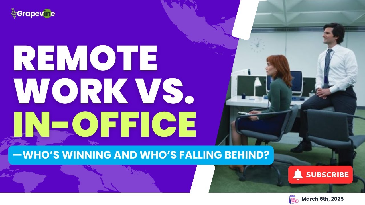 Remote Work vs. In-Office: Who’s Winning and Who’s Falling Behind?